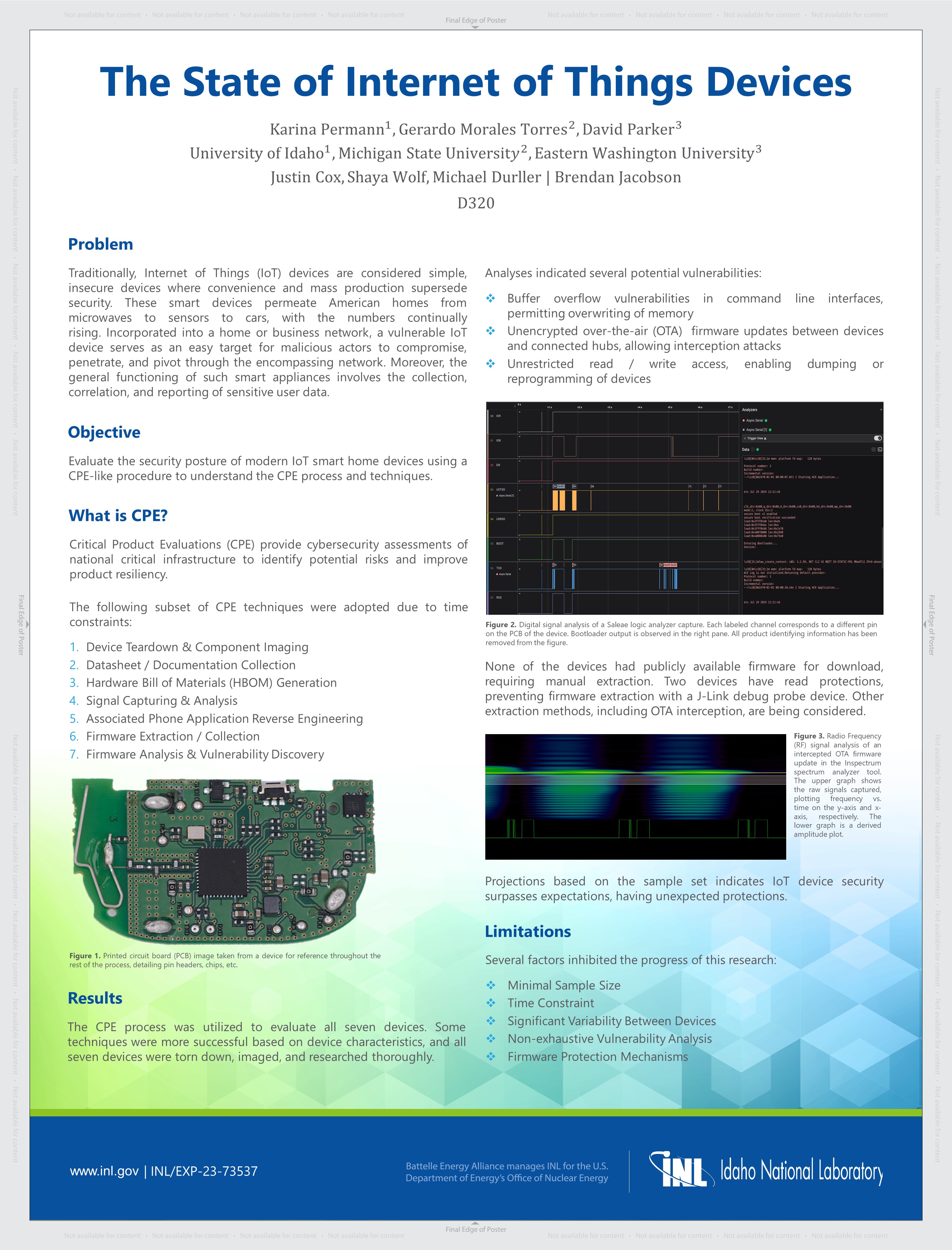 Intern Poster Session - Posters 2023